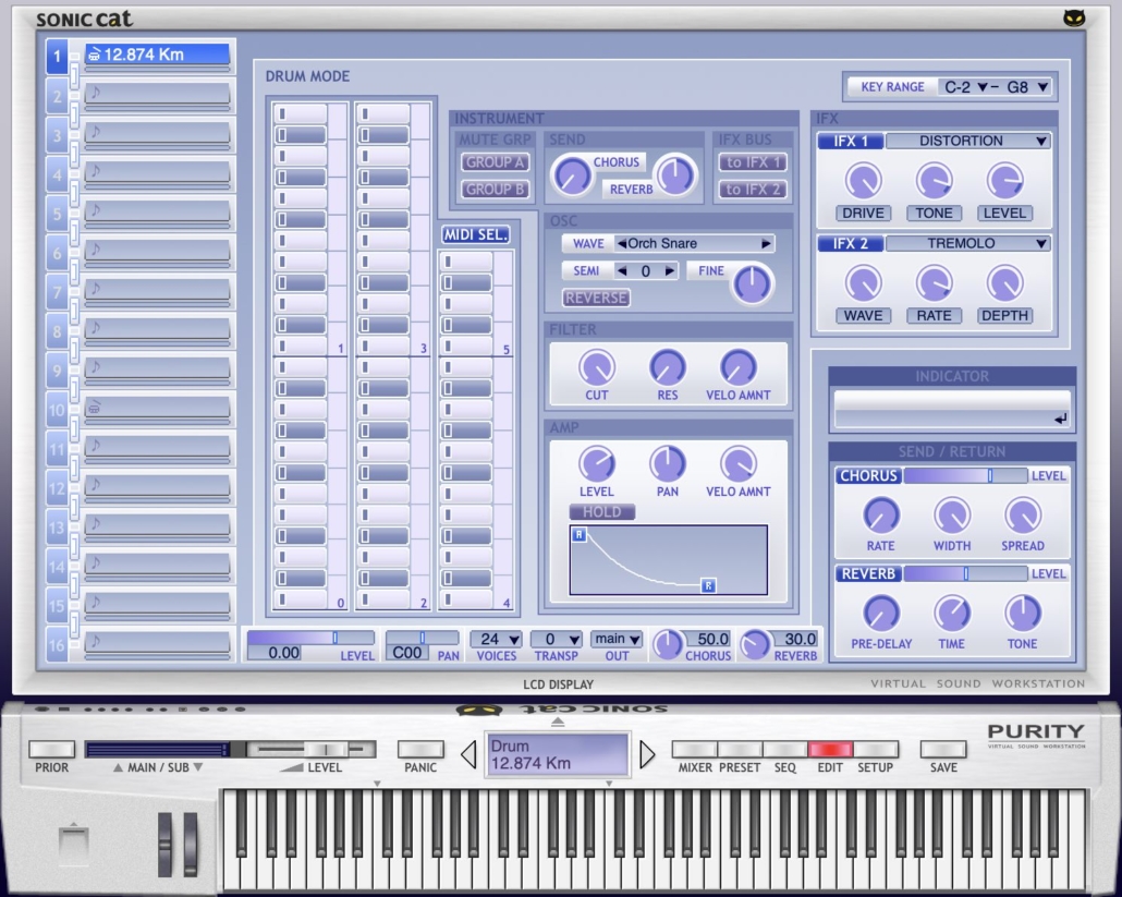 Purity screenshots – Sonic Cat