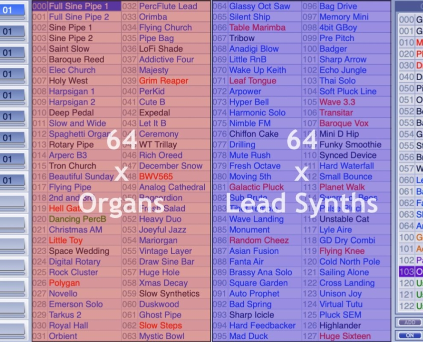 Purity Organs and Leads – Sonic Cat