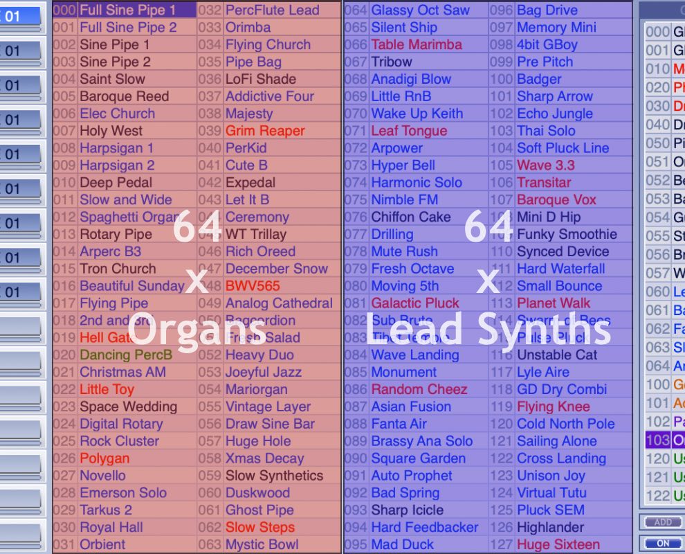 Purity Organs and Leads – Sonic Cat